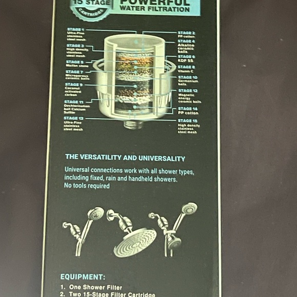 Aqua Earth | Bath | Aqua Earth 5 Stage Shower Filter Shower Filters For ...